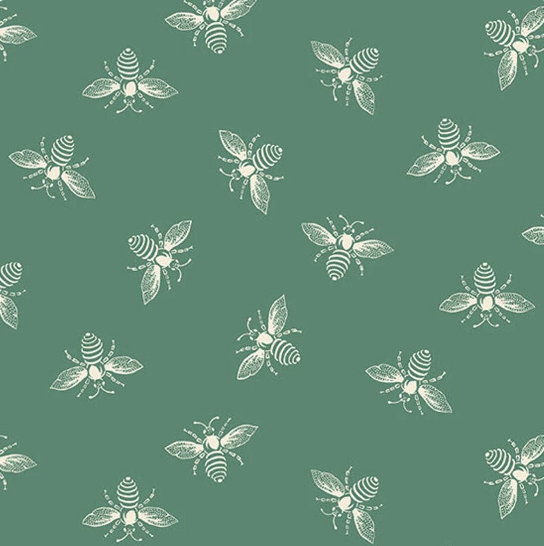 Coastal Green Bees From the French Bee Collection by Renee Nanneman of ...