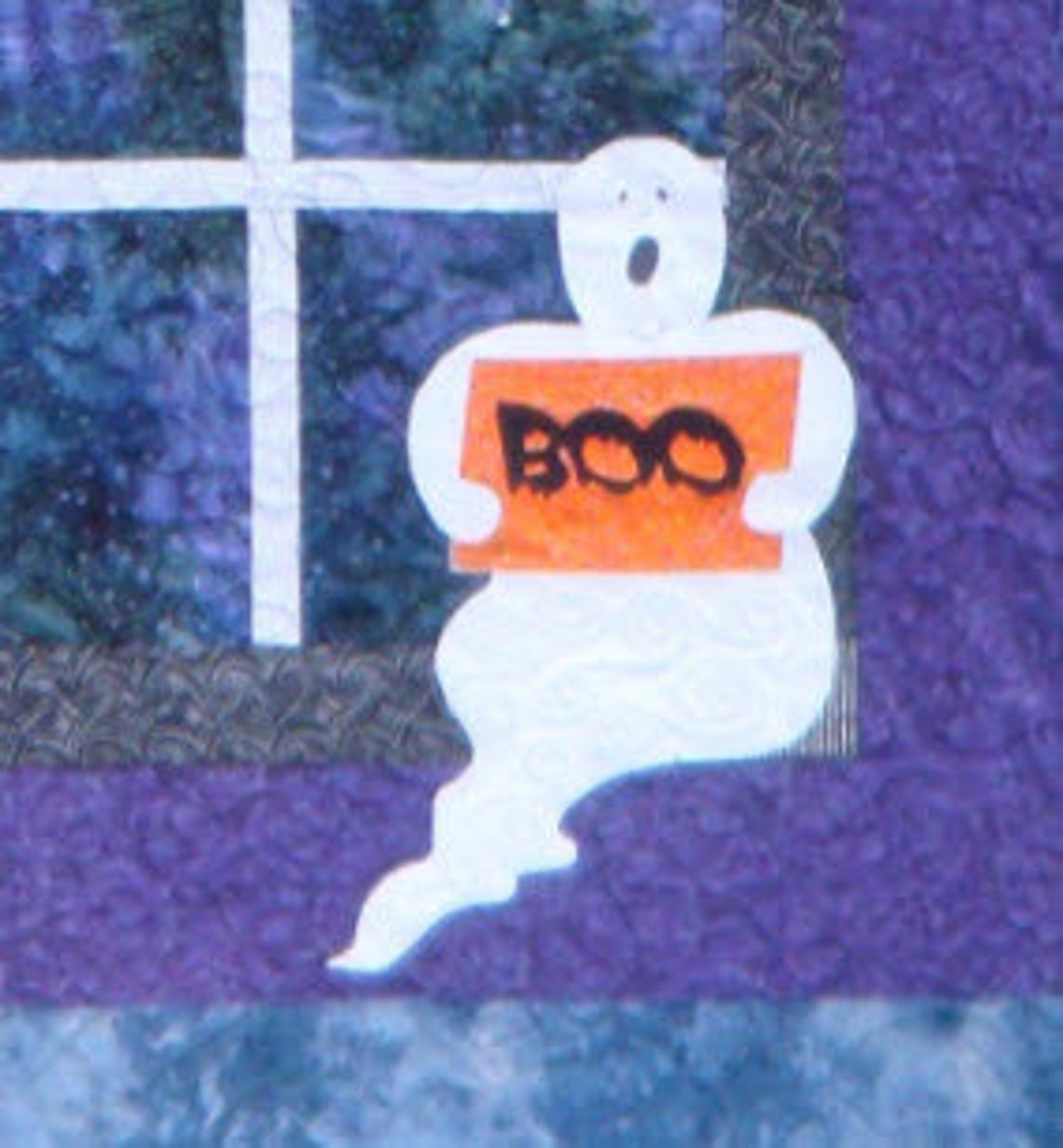 Haunted House Halloween Quilt Pattern - Etsy