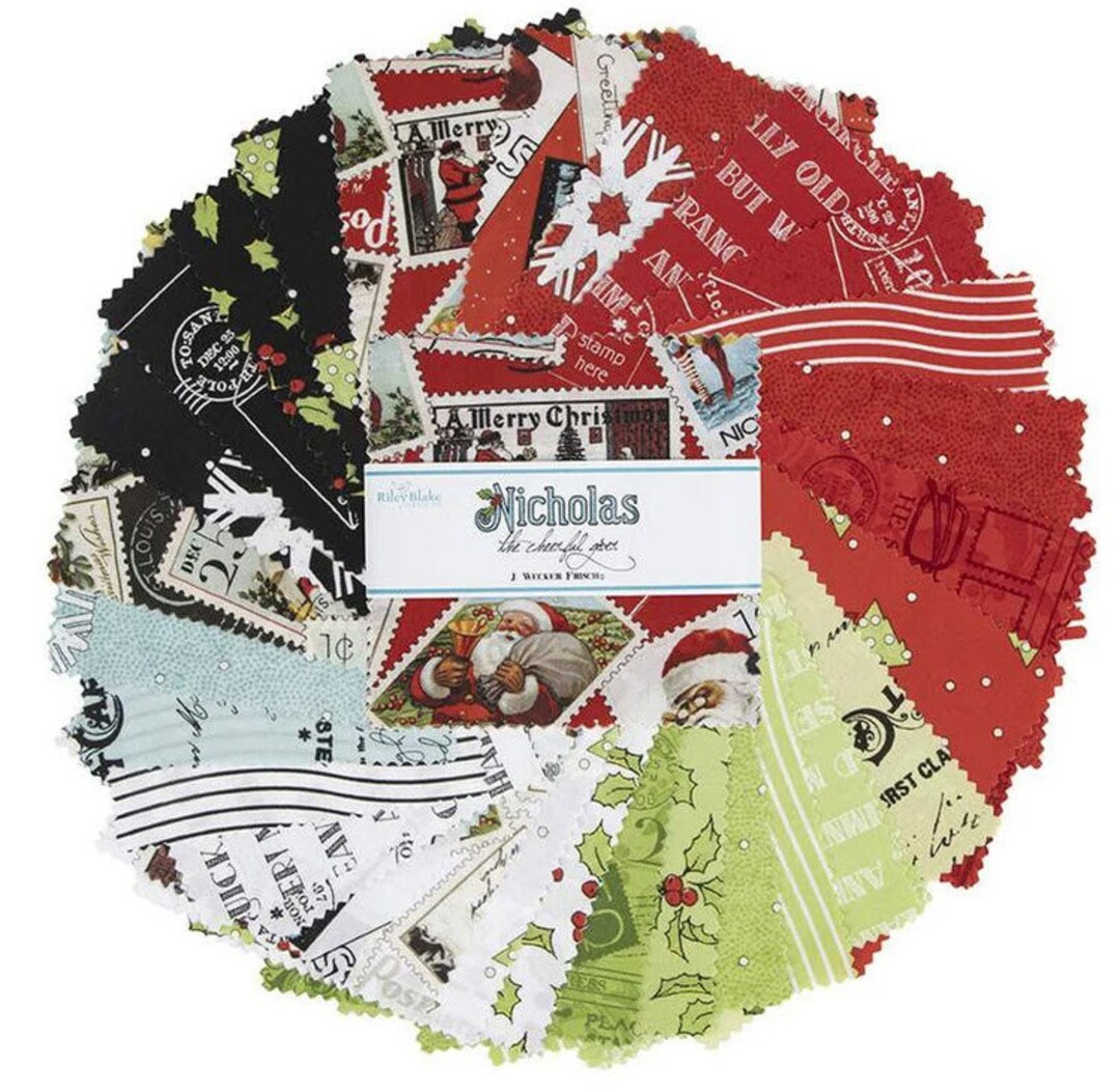 Nicholas the Cheerful Giver 5" Stackers Charm Pack Bundles by J. Wecker ...