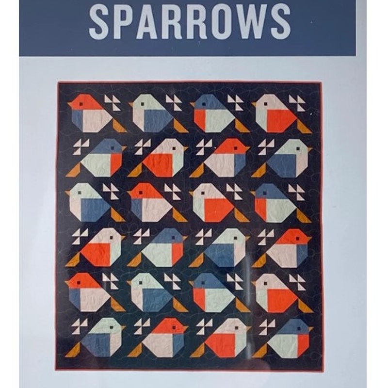 Sparrow Quilt Pattern - Etsy
