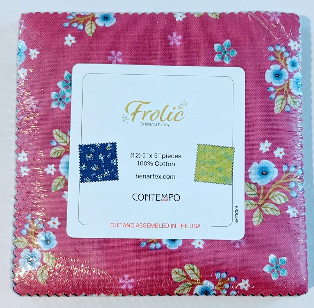 Frolic 5" Charm Pack Bundles - by Amanda Murphy for Contempo and ...