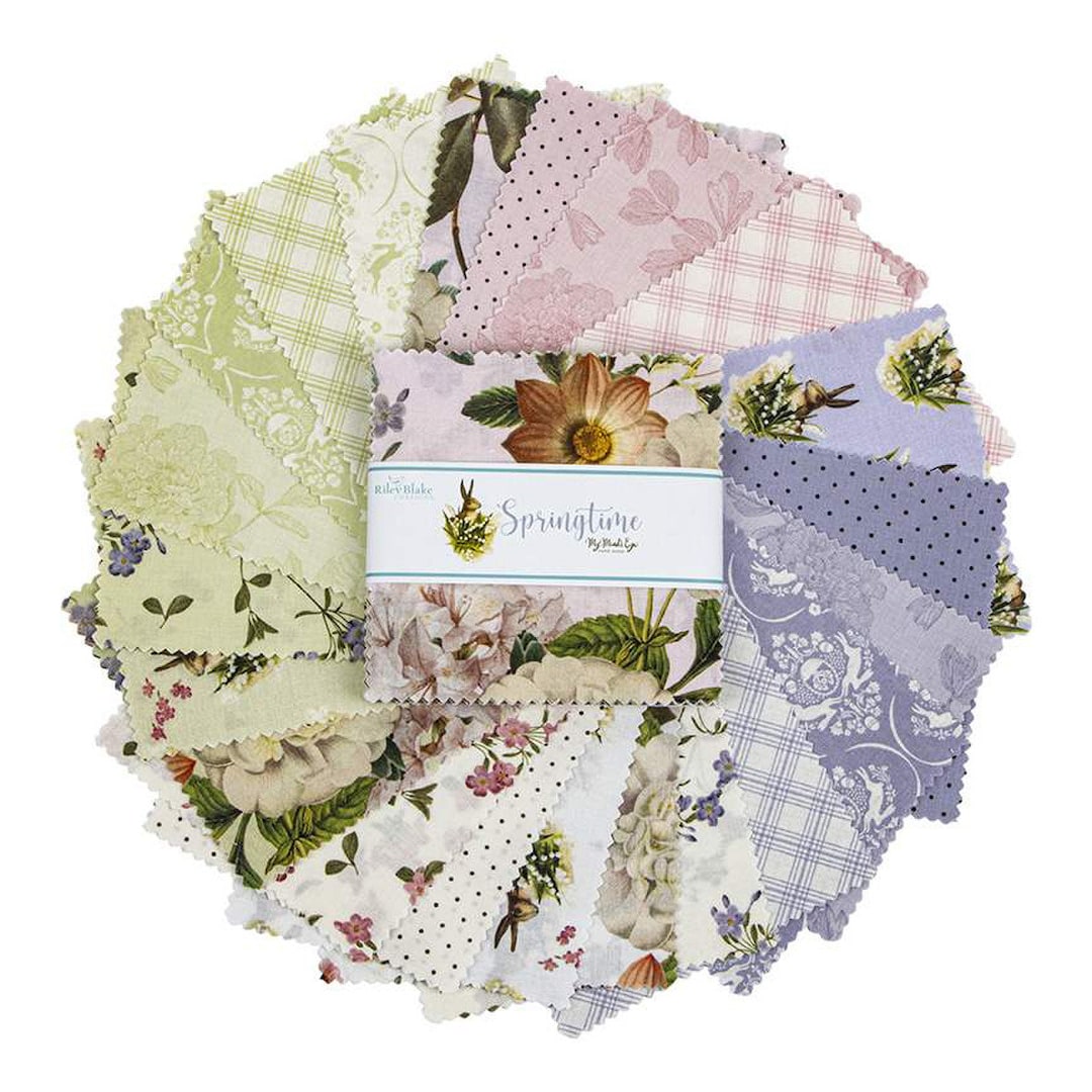 Springtime 5" Stacker Charm Pack Bundles by My Mind's Eye for Riley ...