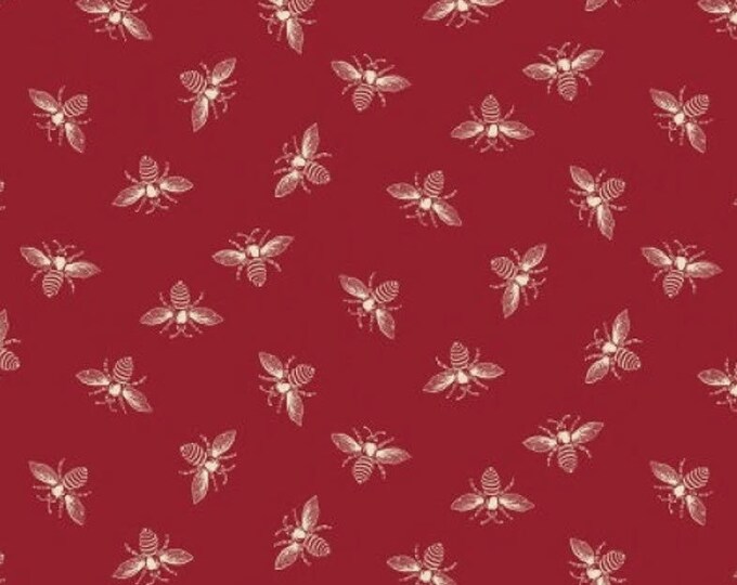 Cranberry Red Bees From the French Bee Collection by Renee Nanneman of ...