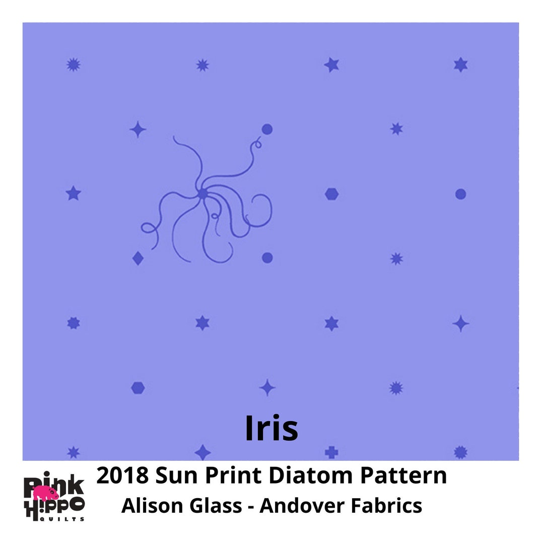 Iris Sun Print 2018 Diatom by Alison Glass 1/2 Yd, a Great Blender ...