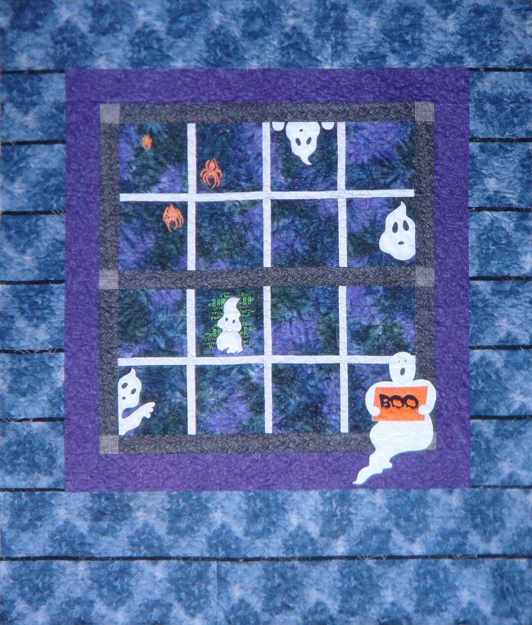 Haunted House Halloween Quilt Pattern - Etsy