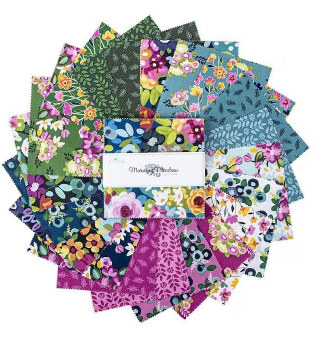 Morning Meadow 5 Inch Stacker by Lila Tueller for Riley Blake Designs 5-15940-42, Includes 42 ...