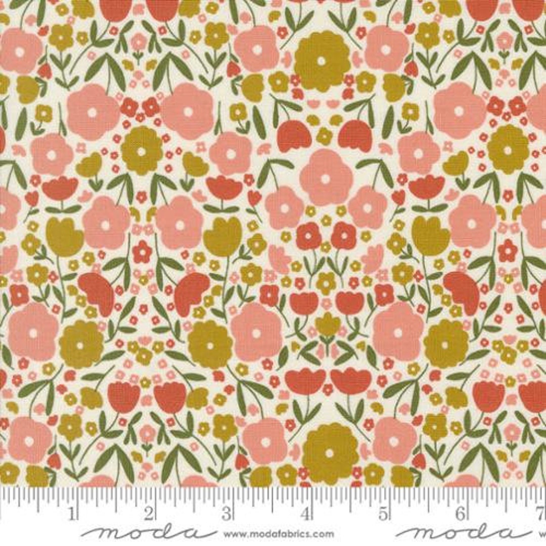 Imaginary Flowers Cloud 48382 11 by Gingiber and Moda Fabrics -sold by ...