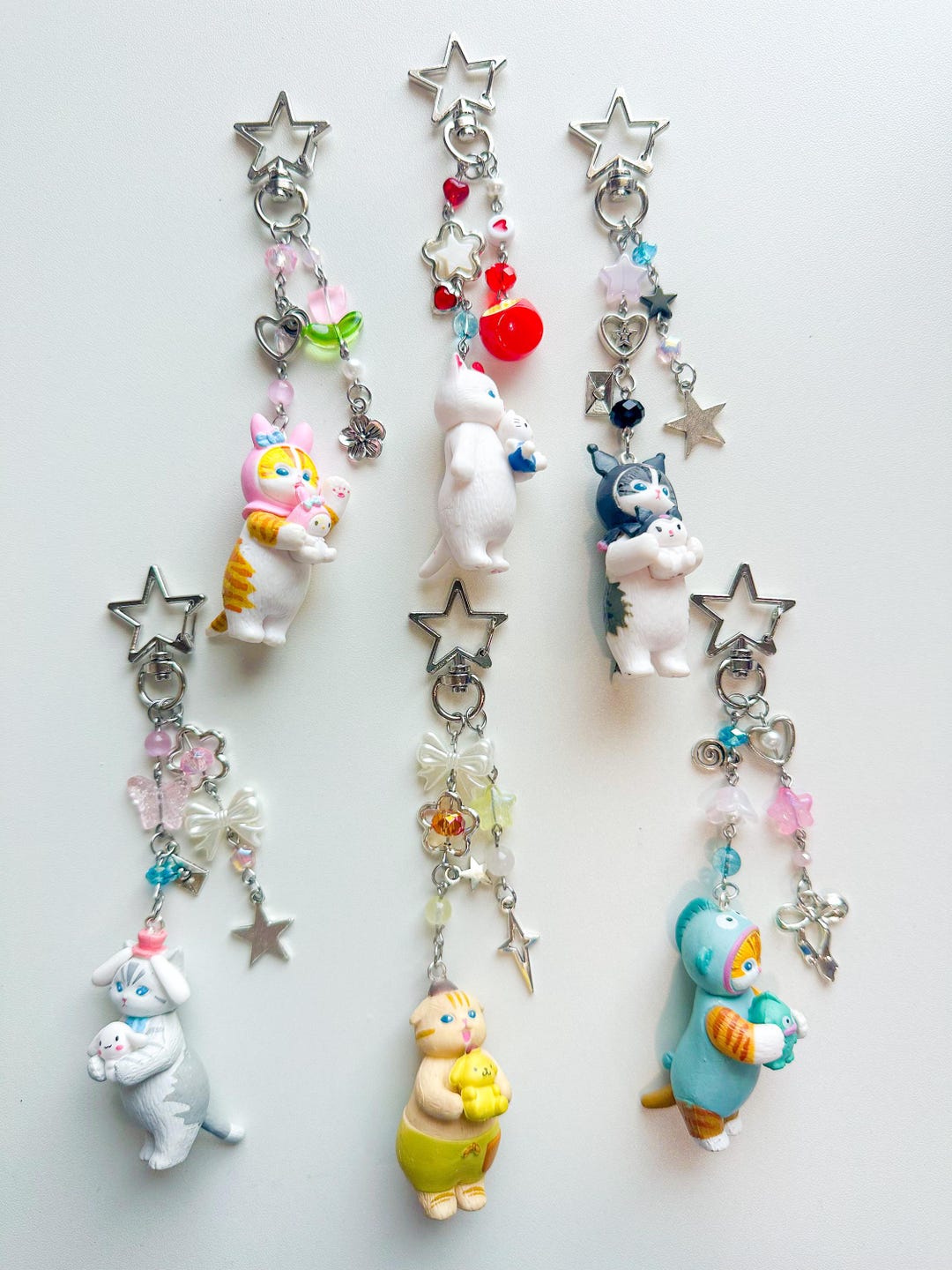 Mofusand Sanrio Keychains - Etsy