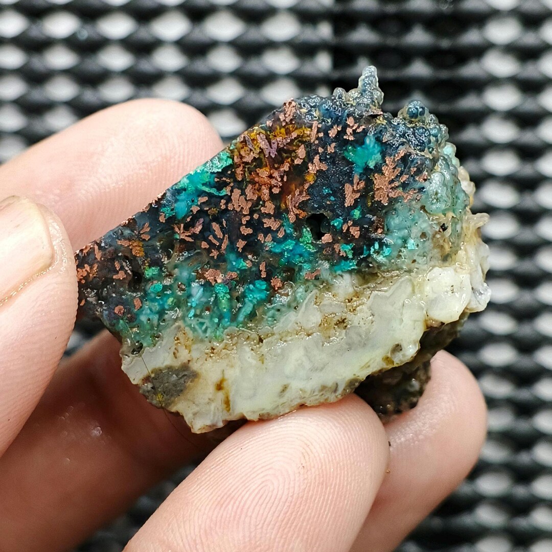 Small Slab - Chrysocolla Blue Copper - Etsy