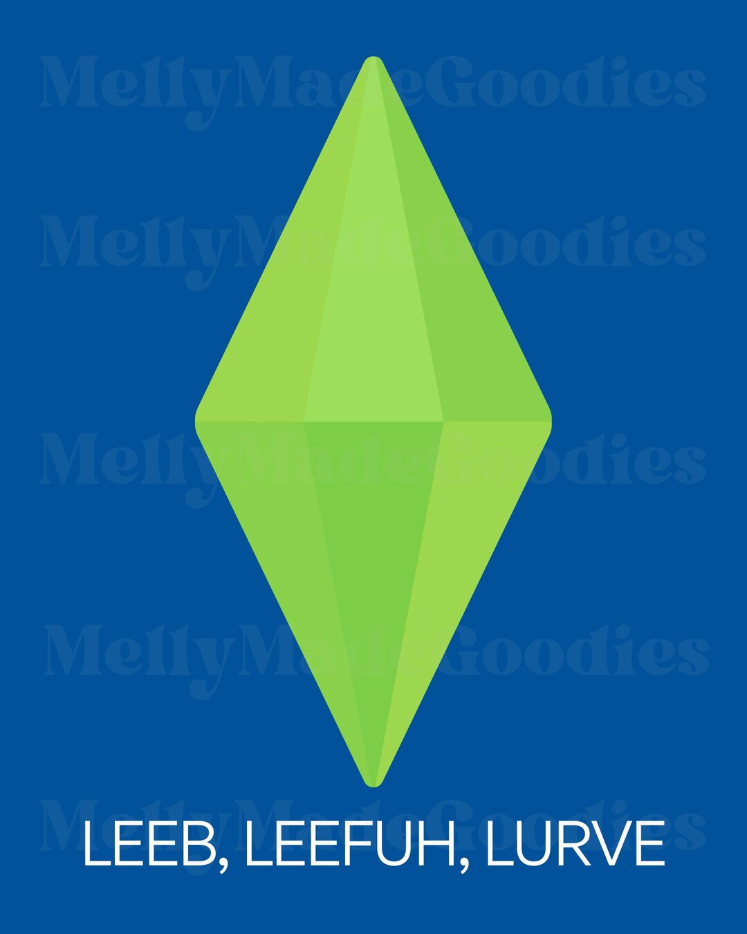 Sims 4 Plumbob Digital Print - Etsy