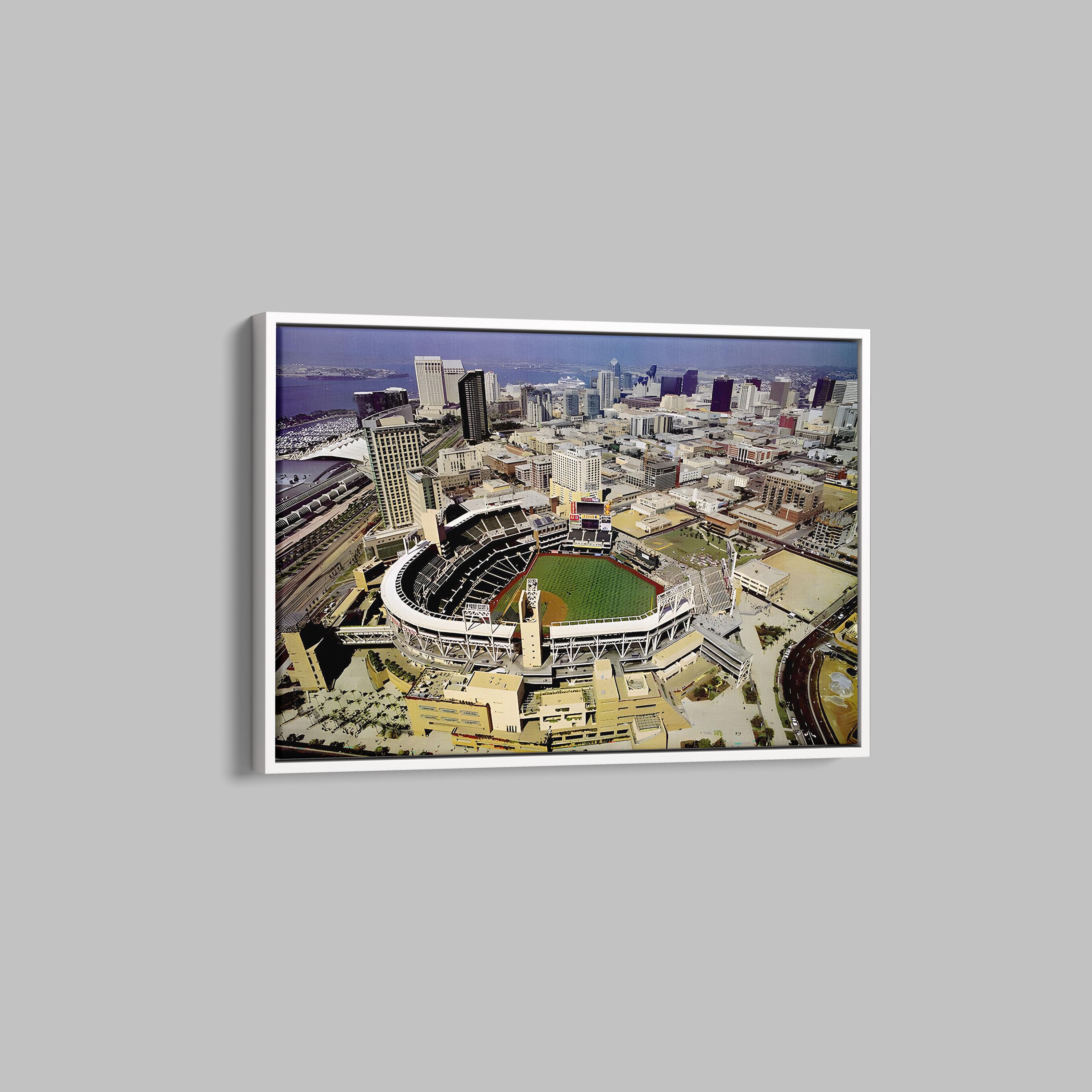 San Diego Padres Print, Petco Park Stadium Poster, Petco Park Night ...