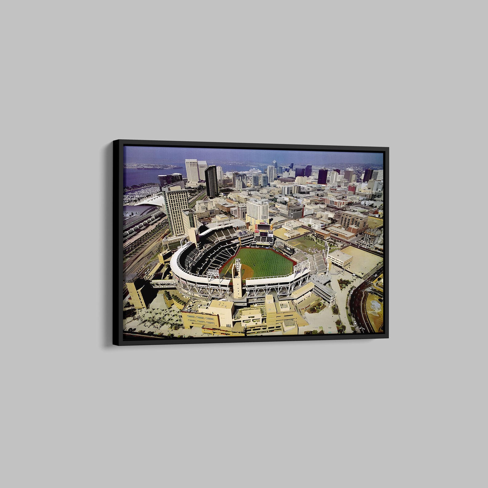 San Diego Padres Print, Petco Park Stadium Poster, Petco Park Night ...