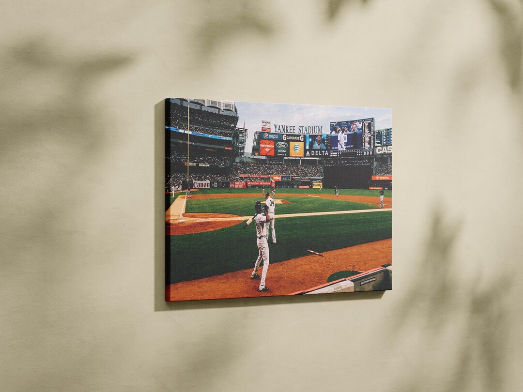 Yankee Stadium Ny Canvas Wall Art | Poster, Canvas Prints for Home ...
