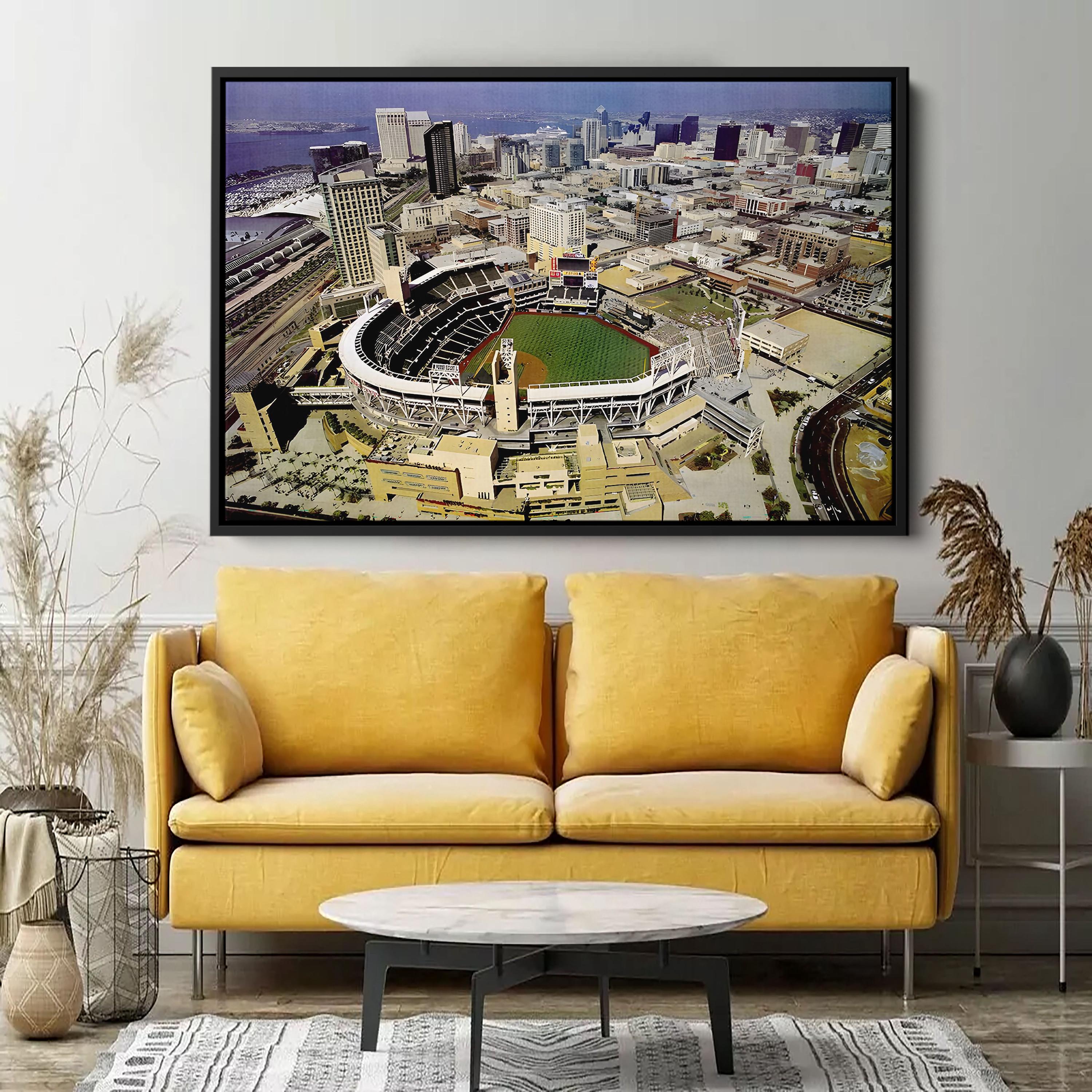 San Diego Padres Print, Petco Park Stadium Poster, Petco Park Night ...