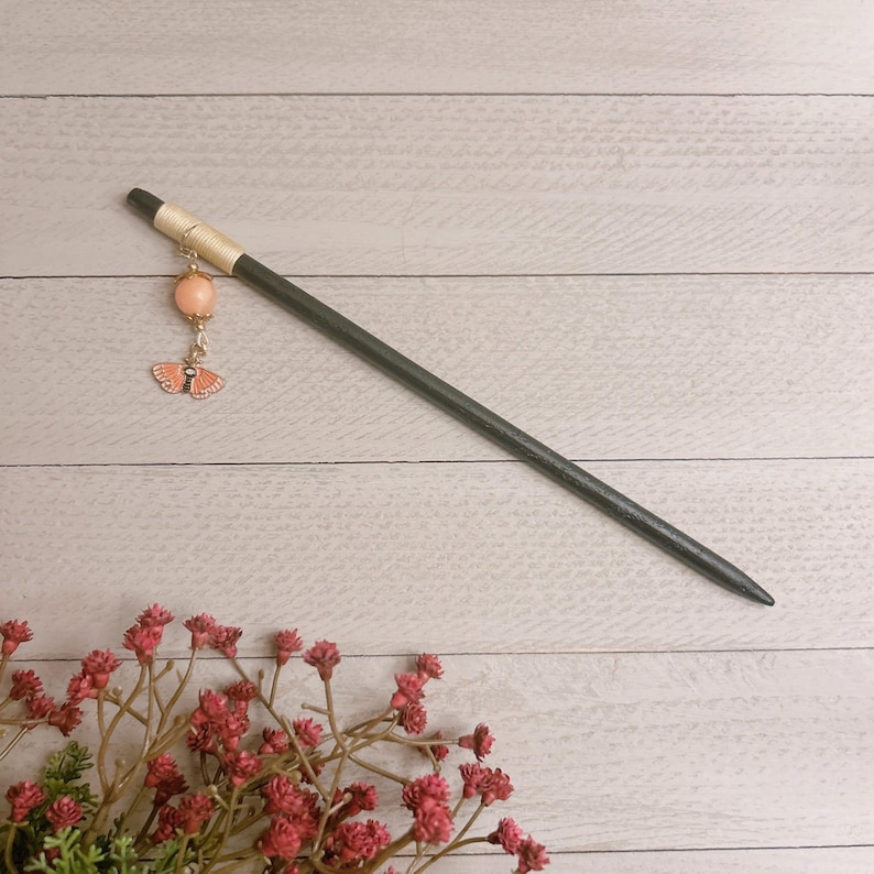 Handmade Japanese Hair Stick, Traditional Japanese Kanzashi, Artisan ...