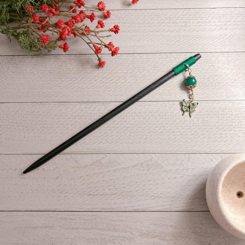 Handmade Japanese Hair Stick, Traditional Japanese Kanzashi, Artisan ...