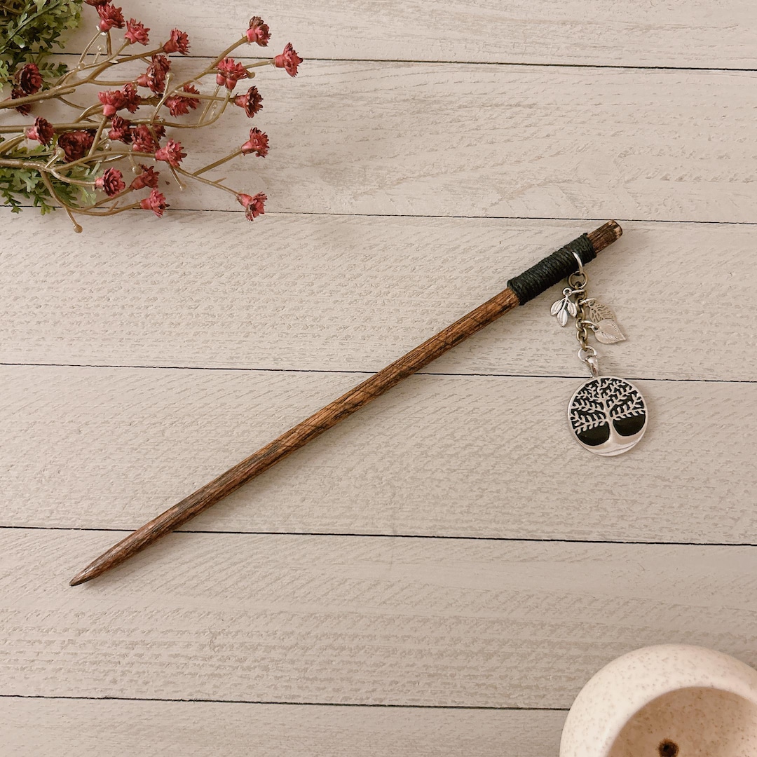 Yggdrasill Handmade Japanese Hair Stick, Traditional Japanese Kanzashi ...