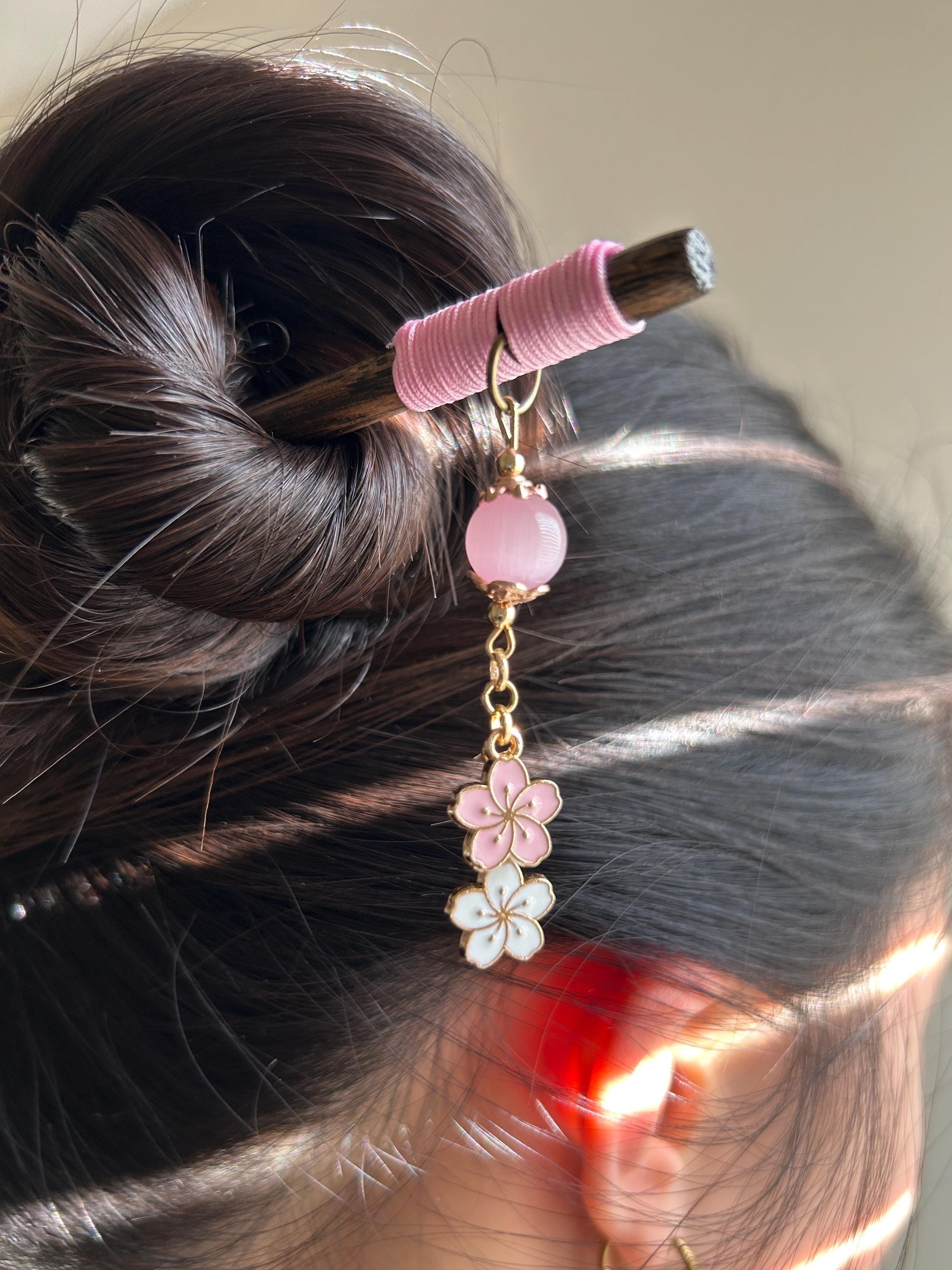 Sakura Handmade Japanese Hair Stick,traditional Japanese Kanzashi,hair ...