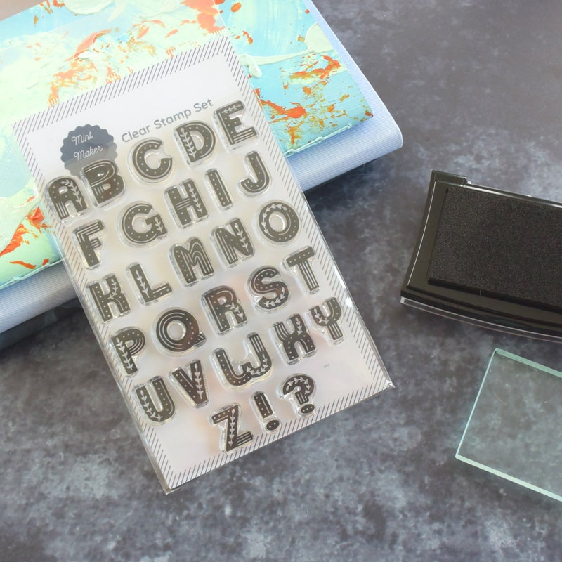 Alphabet Stamps - Etsy