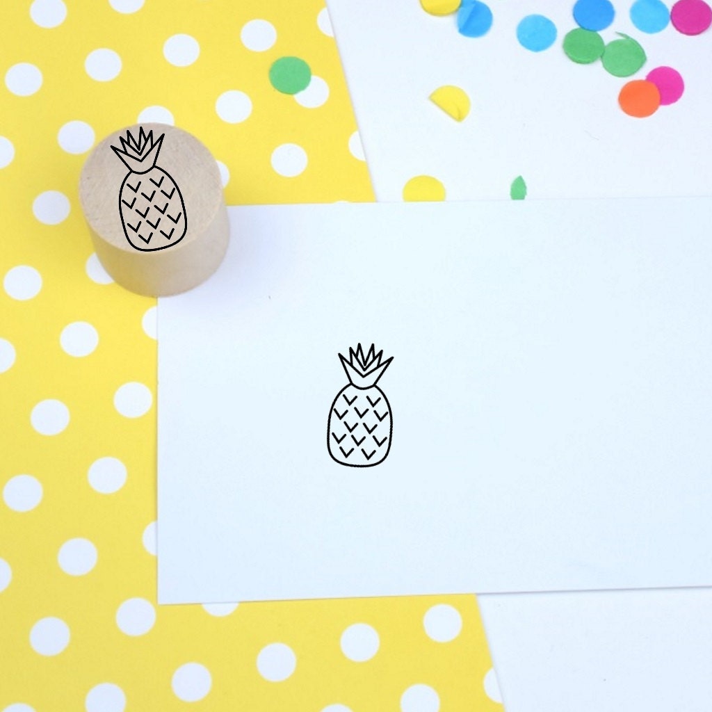 Pineapple Mini Stamp bullet journal stamp planner stamp Fruit organizer ...