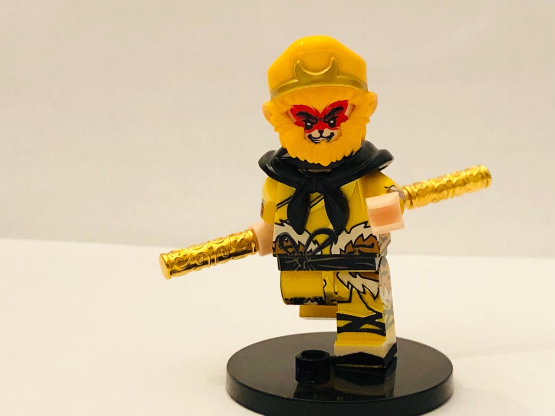 Custom Lego Sun Wukong Monkey King Minifigure Journey to the West Wu ...