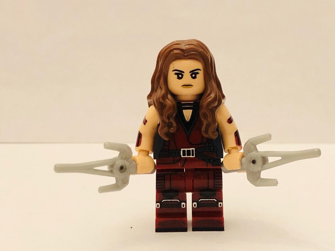 Custom Printed Lego Elektra Minifigure Jennifer Garner Deadpool and ...