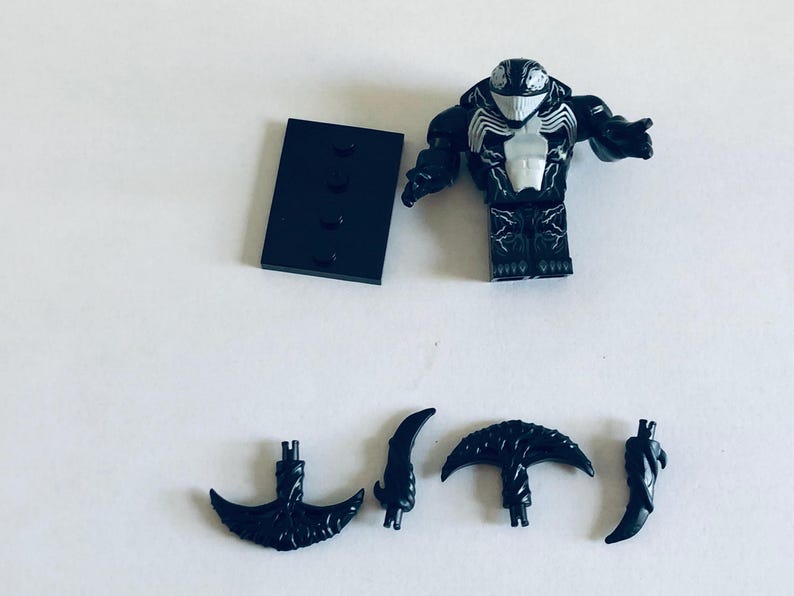 Custom Brick Venom Minifig Venom the Last Dance Minifig Eddie Brock ...