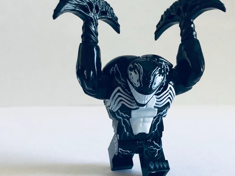 Custom Brick Venom Minifig Venom the Last Dance Minifig Eddie Brock ...