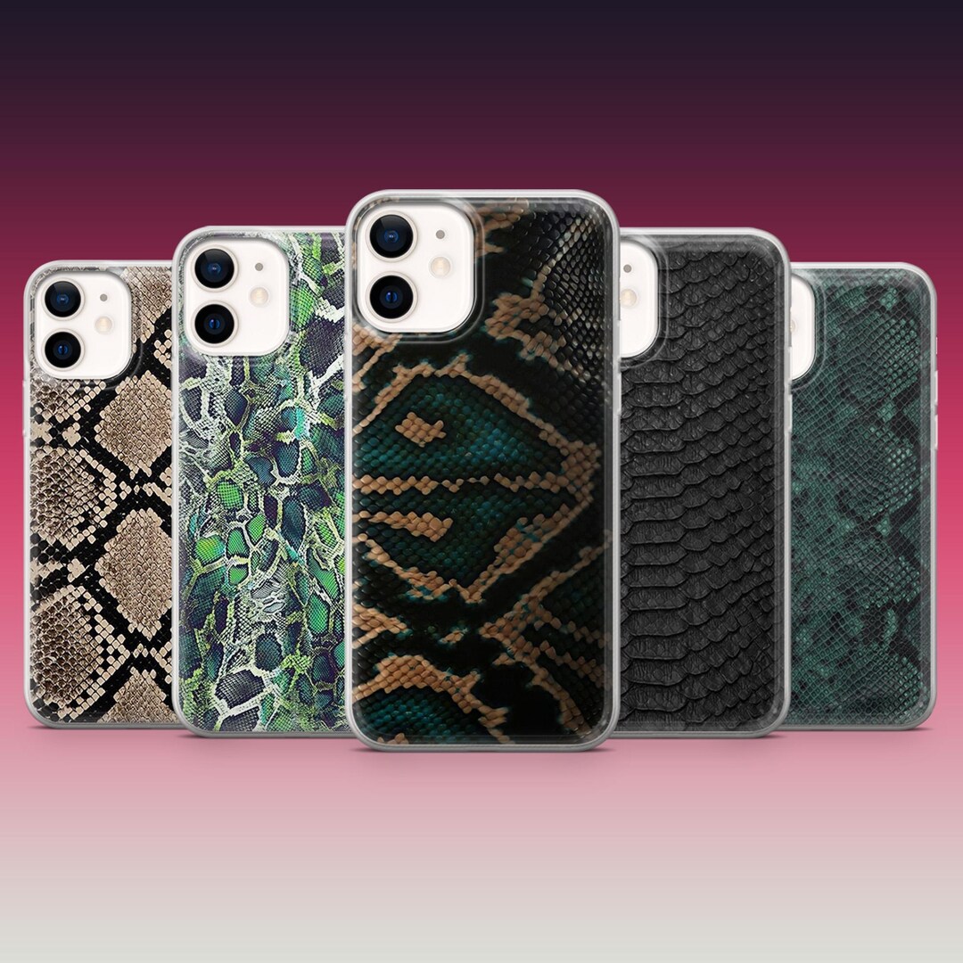 Slither Print Phone Case Venom Predator Cover for iPhone 16 Pro, 15, 14 ...