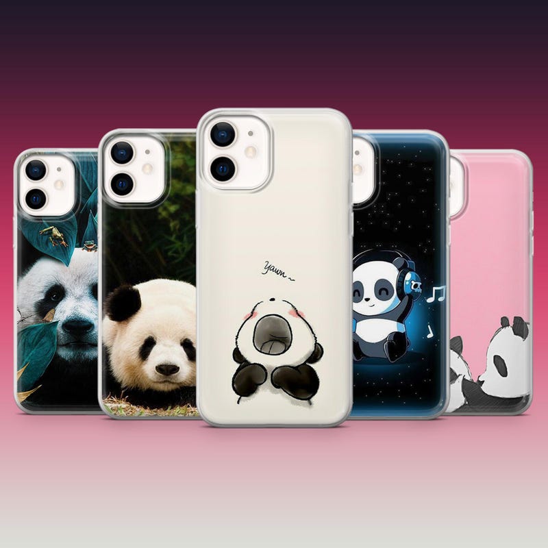 Panda iPhone Case - Etsy
