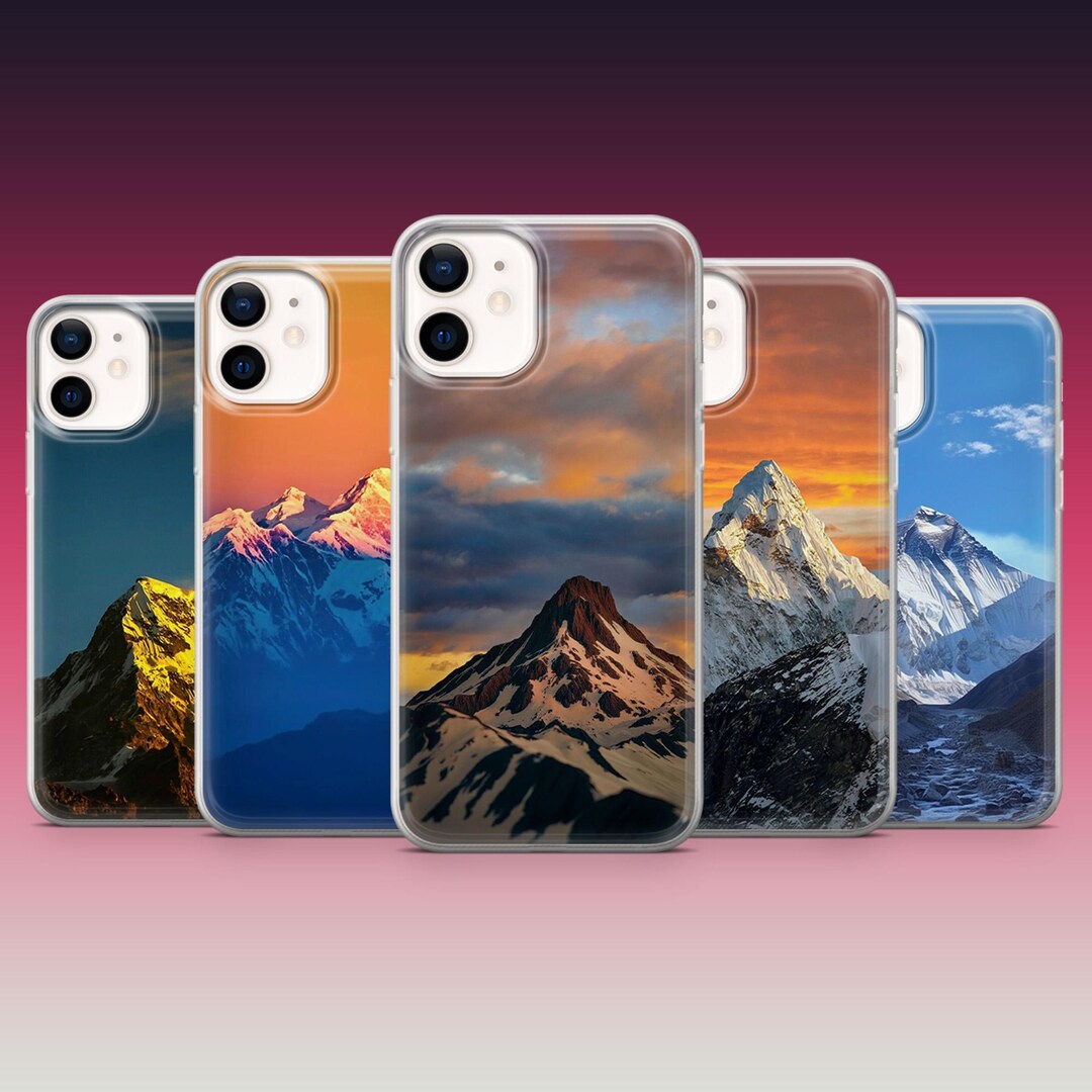 Mount Everest Phone Case Tall Summit Cover for iPhone 16 Pro , 15, 14 ...