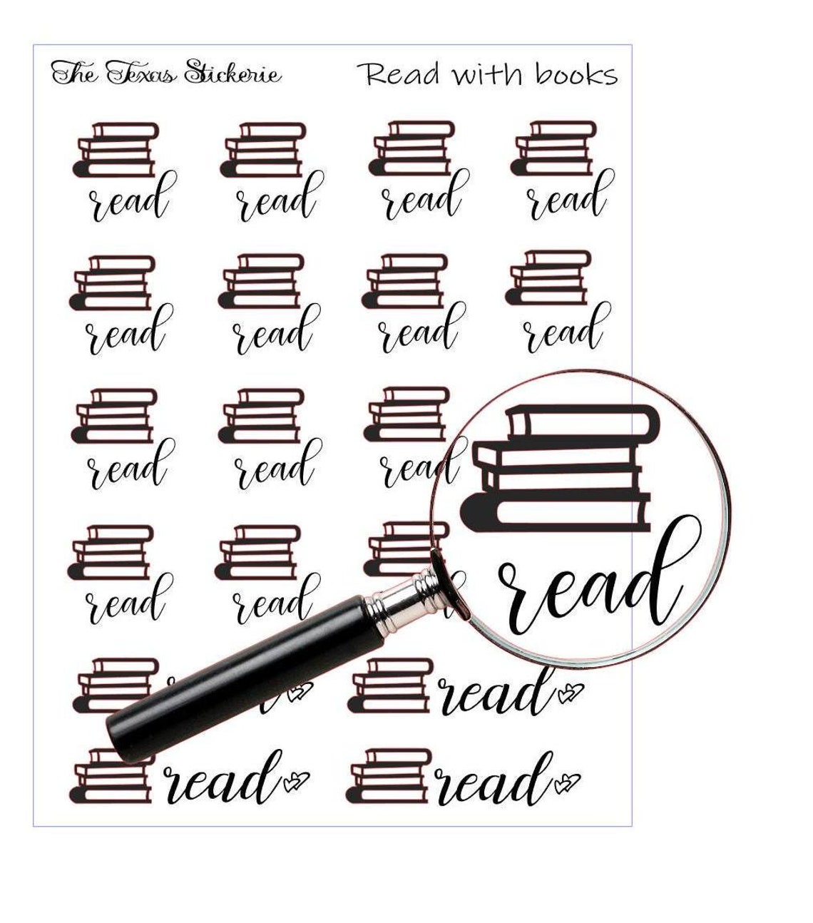 Read With Books - Etsy