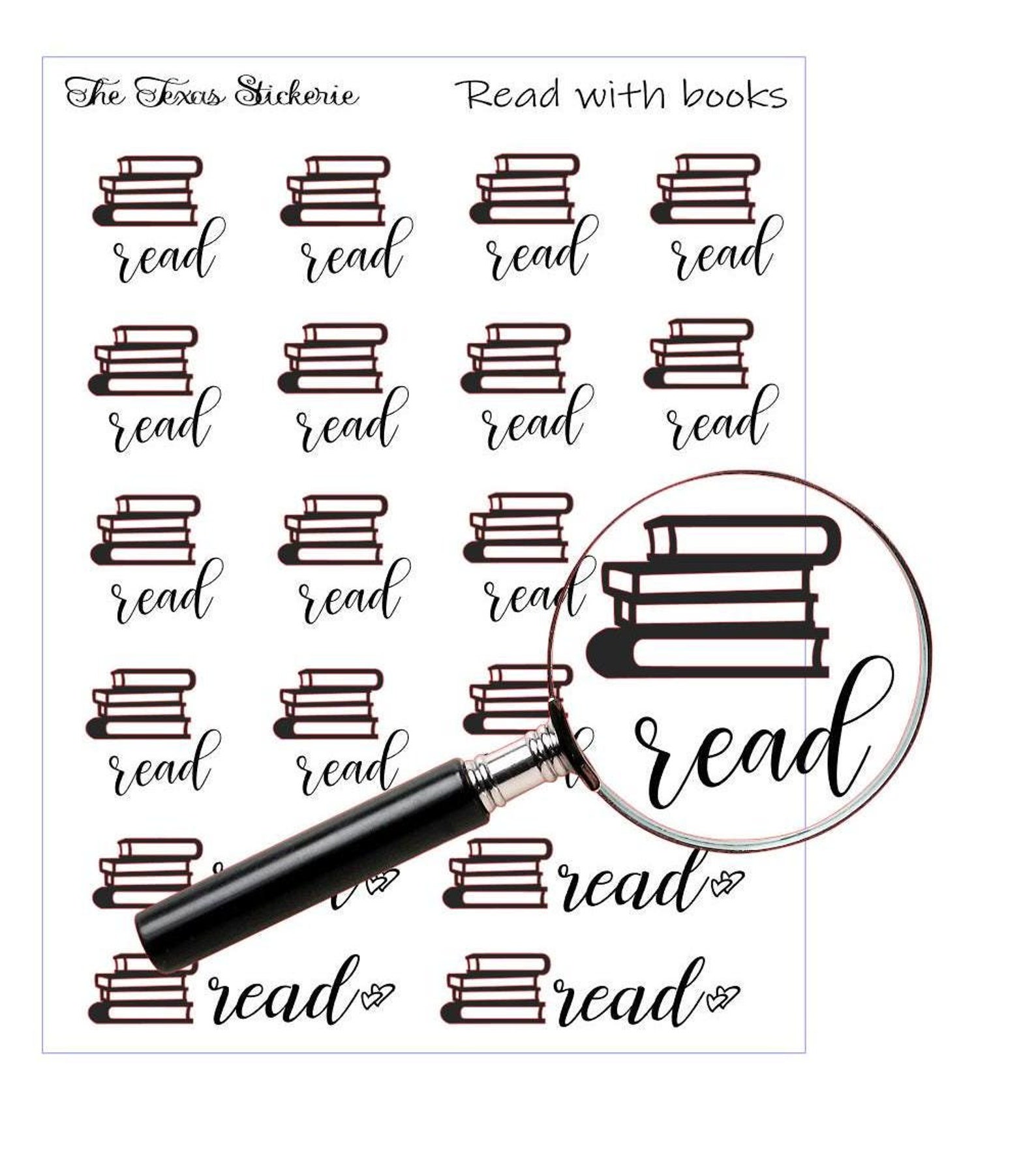 Read With Books - Etsy