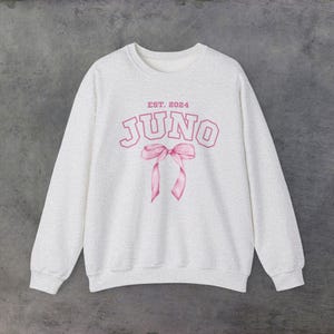 Pink Sabrina Carpenter Juno Song Pregnancy Announcement Sweatshirt ...