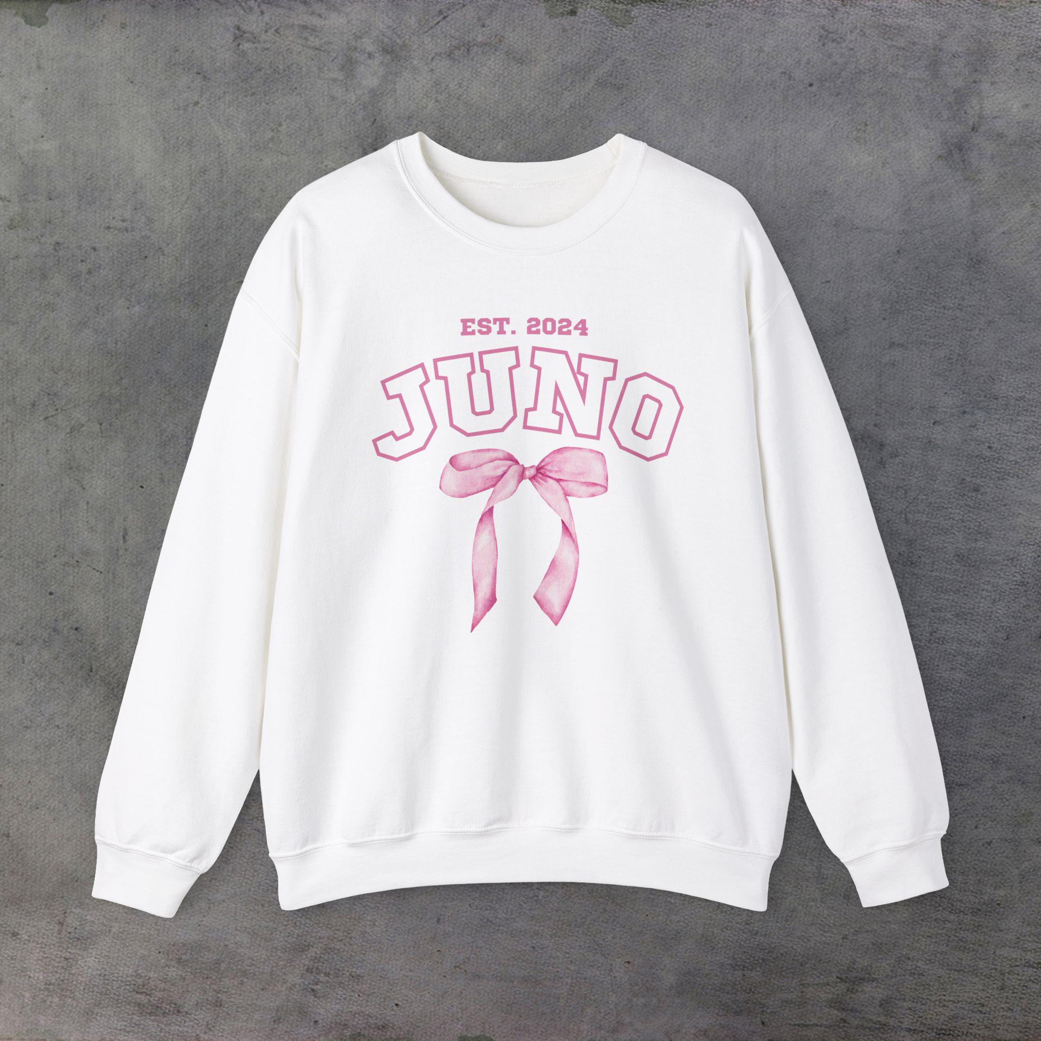 Pink Sabrina Carpenter Juno Song Pregnancy Announcement Sweatshirt ...