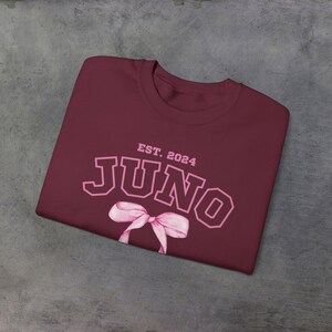 Pink Sabrina Carpenter Juno Song Pregnancy Announcement Sweatshirt ...
