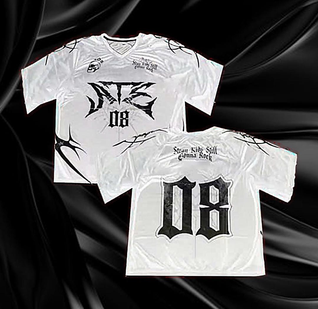 Buy Stray Kids Dominate Retro Football Jersey, Stray Kid World Tour ...