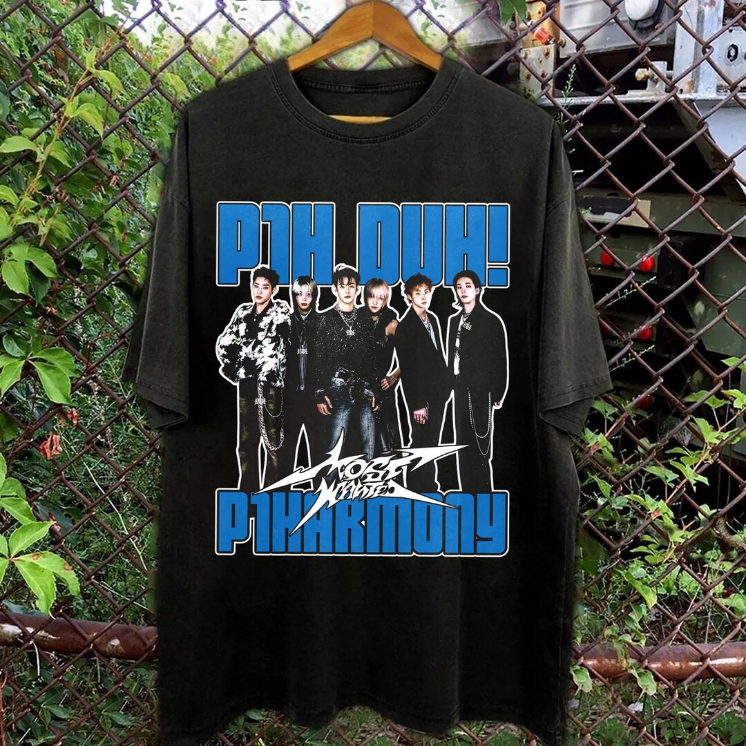 Retro P1harmony Bootleg Shirt, P1harmony Shirt, P1harmony Most Wanted ...