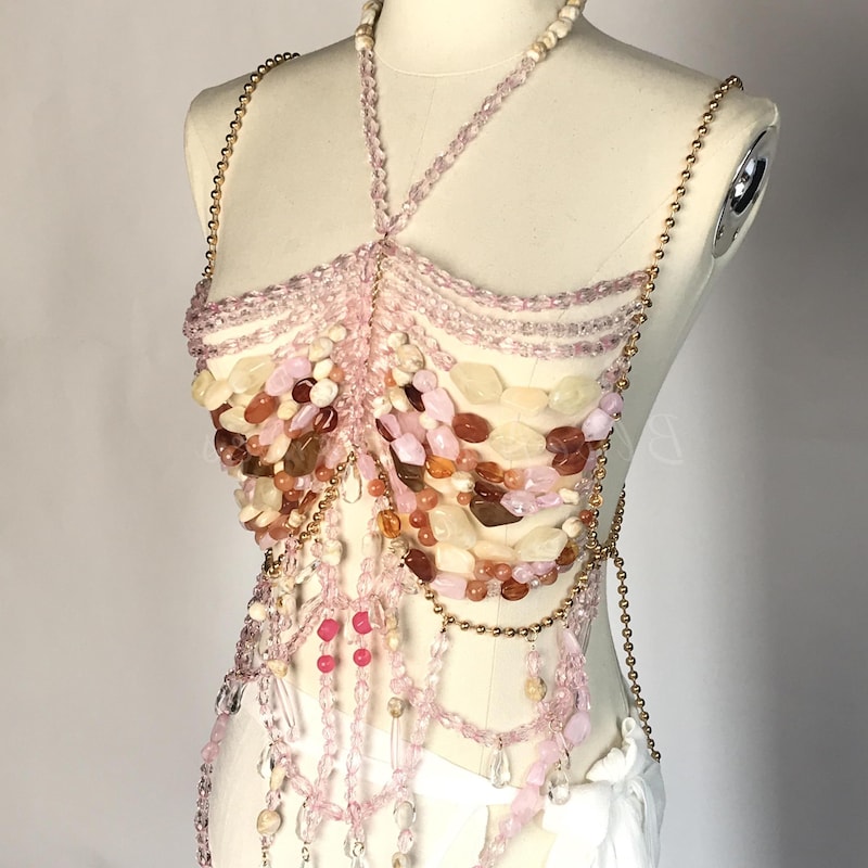 Beaded Bra - Etsy