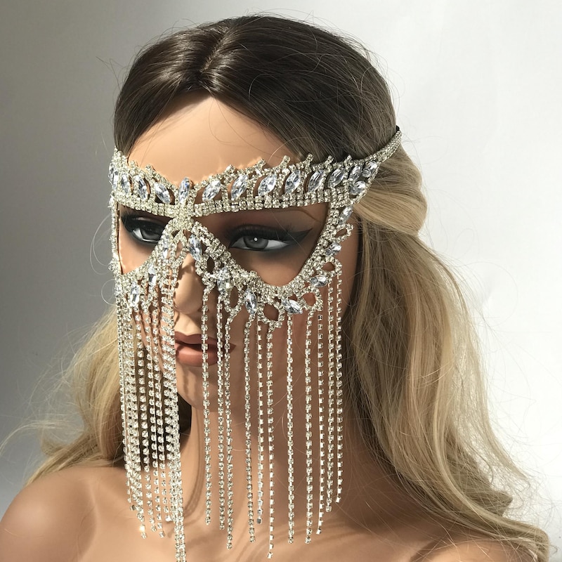 Fringe Mask - Etsy