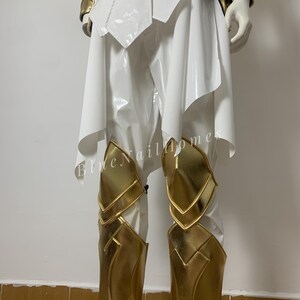 Handcrafted Gold Angel Warrior Costume: Greek Mythology Cosplay - Etsy