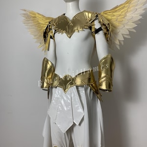 Handcrafted Gold Winged Costume, Inspired by Greek Mythology, Suitable ...