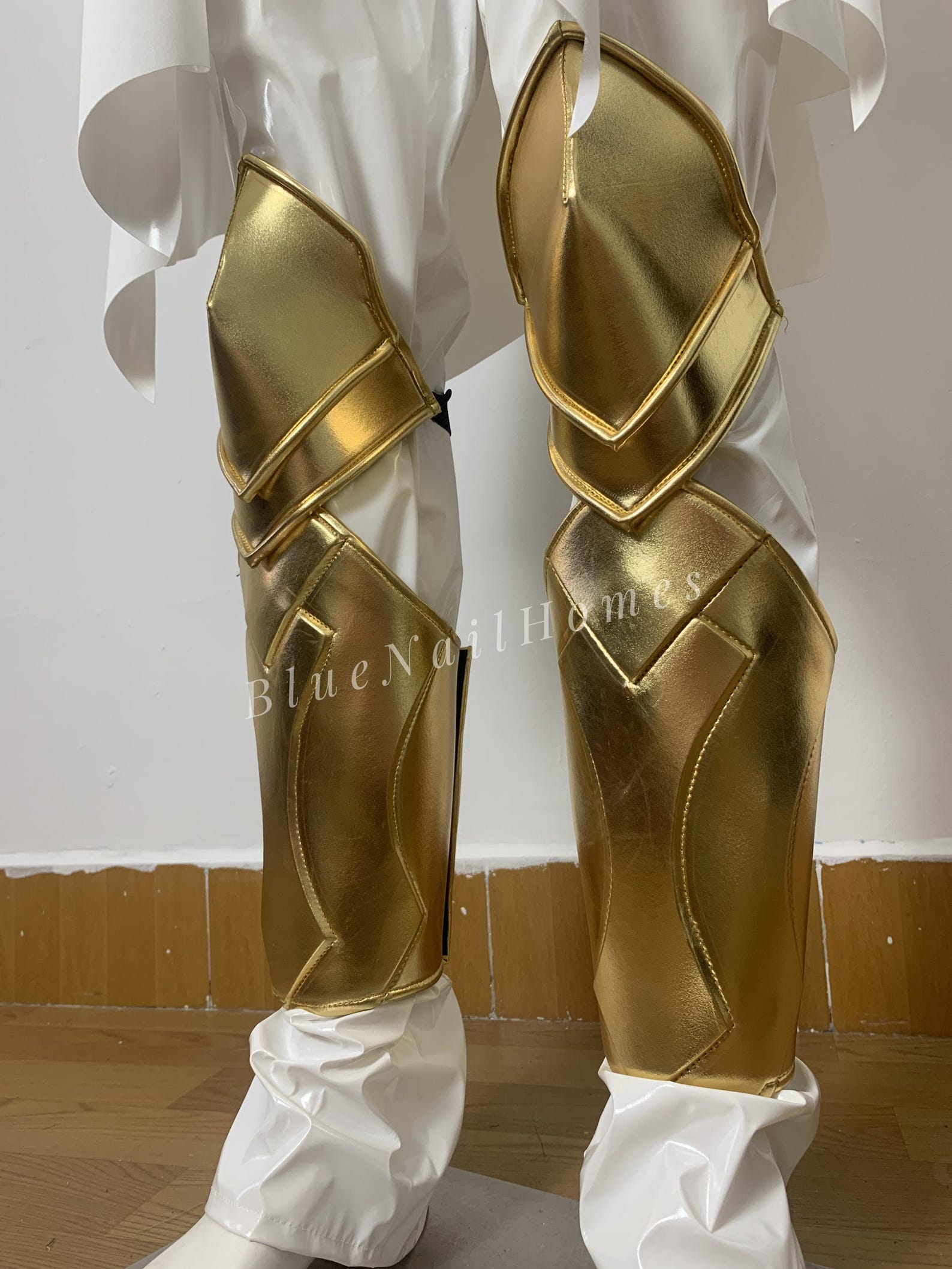 Handcrafted Gold Angel Warrior Costume: Greek Mythology Cosplay - Etsy