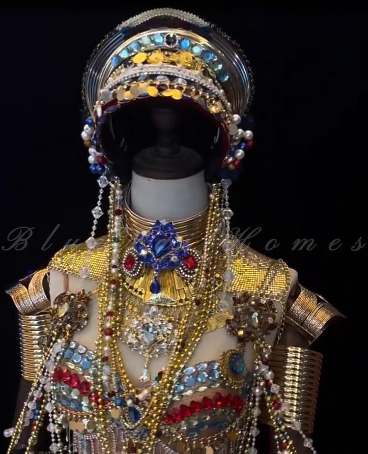 Cleopatra Costume: Beaded & Sequined Egyptian Belly Dance Outfit - Etsy