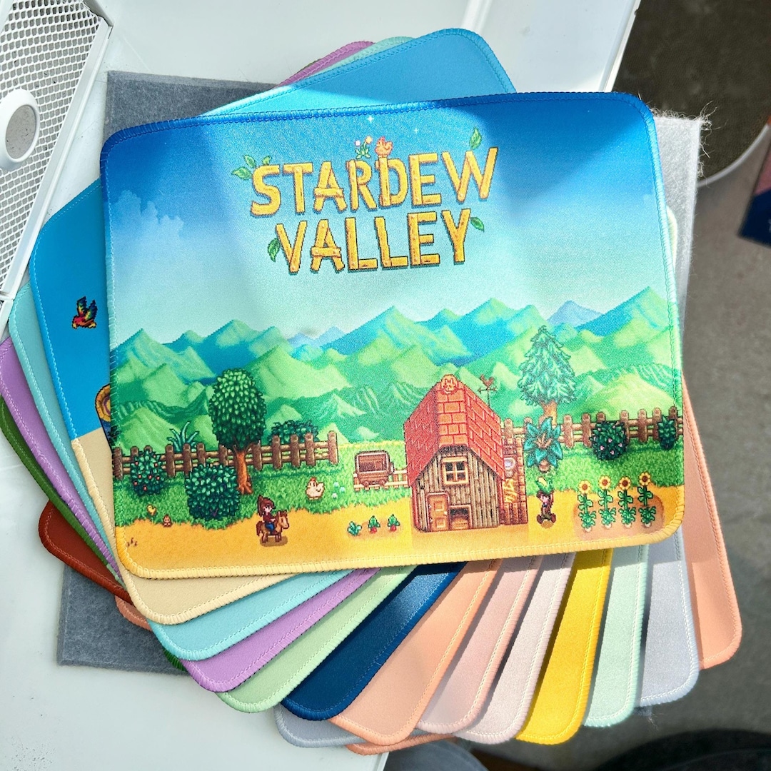 Stardew Valley Small Laptop/mouse Pad Mat - Ginger Island / Giant Crops ...