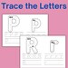 Preschool and Kindergarten Handwriting and Tracing Cards, 26 Alphabet ...