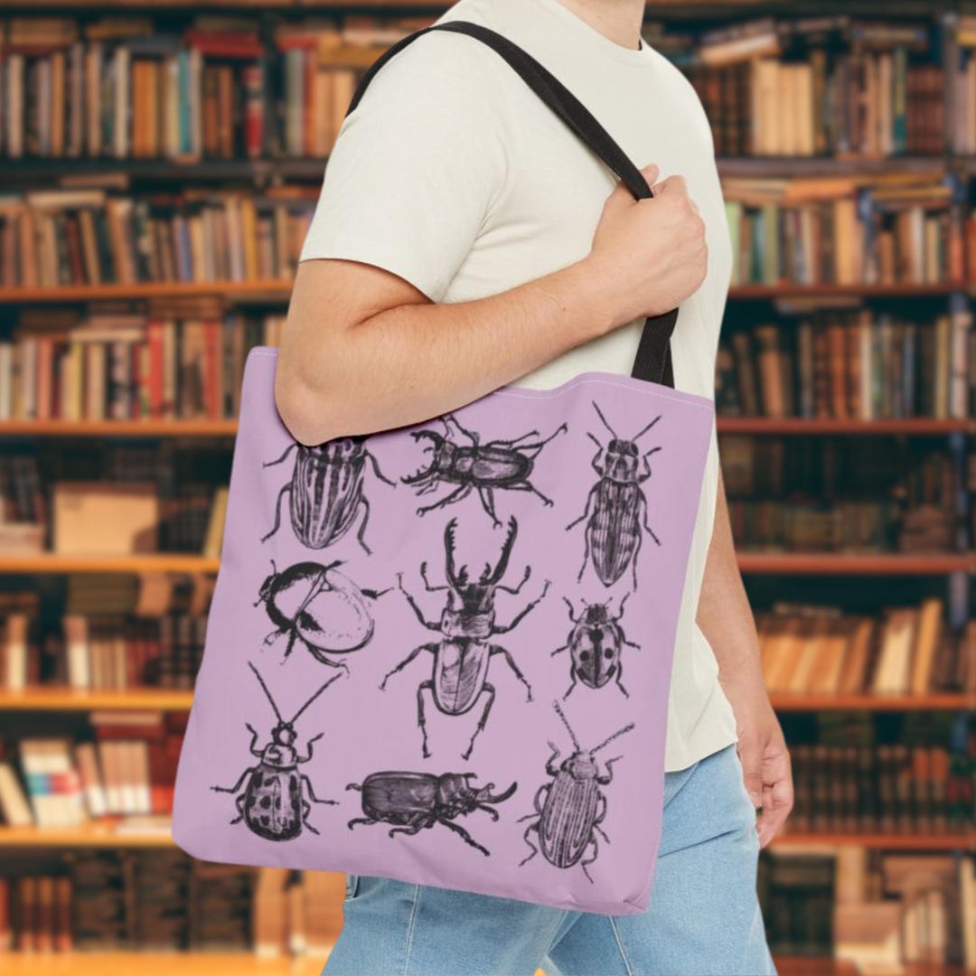 Beetles, Tote Bag, Beetle Bag, Christmas Gift, Birthday Gift, Gift for ...