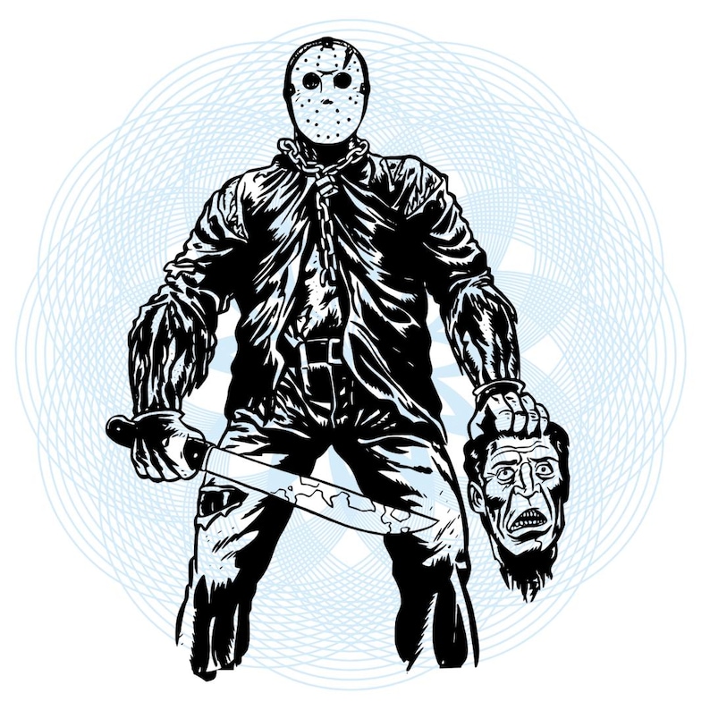 Horror Movie Killer SVG Bundle, Scary Slasher Icons, Digital Download ...