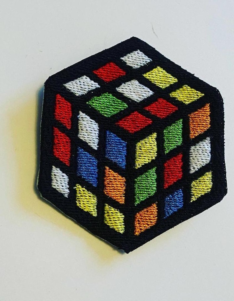 Rubiks Cube Inspired Embroidery Design – Digital Download - Etsy