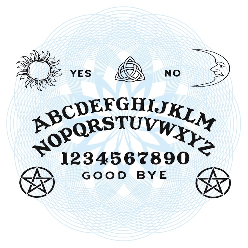 Ouija Board SVG: Mystical Spirit Board Cut File (digital Download) - Etsy